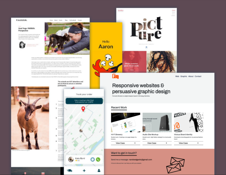 Interaction Design and Development – Student Samples : RRC Polytech: Academic News