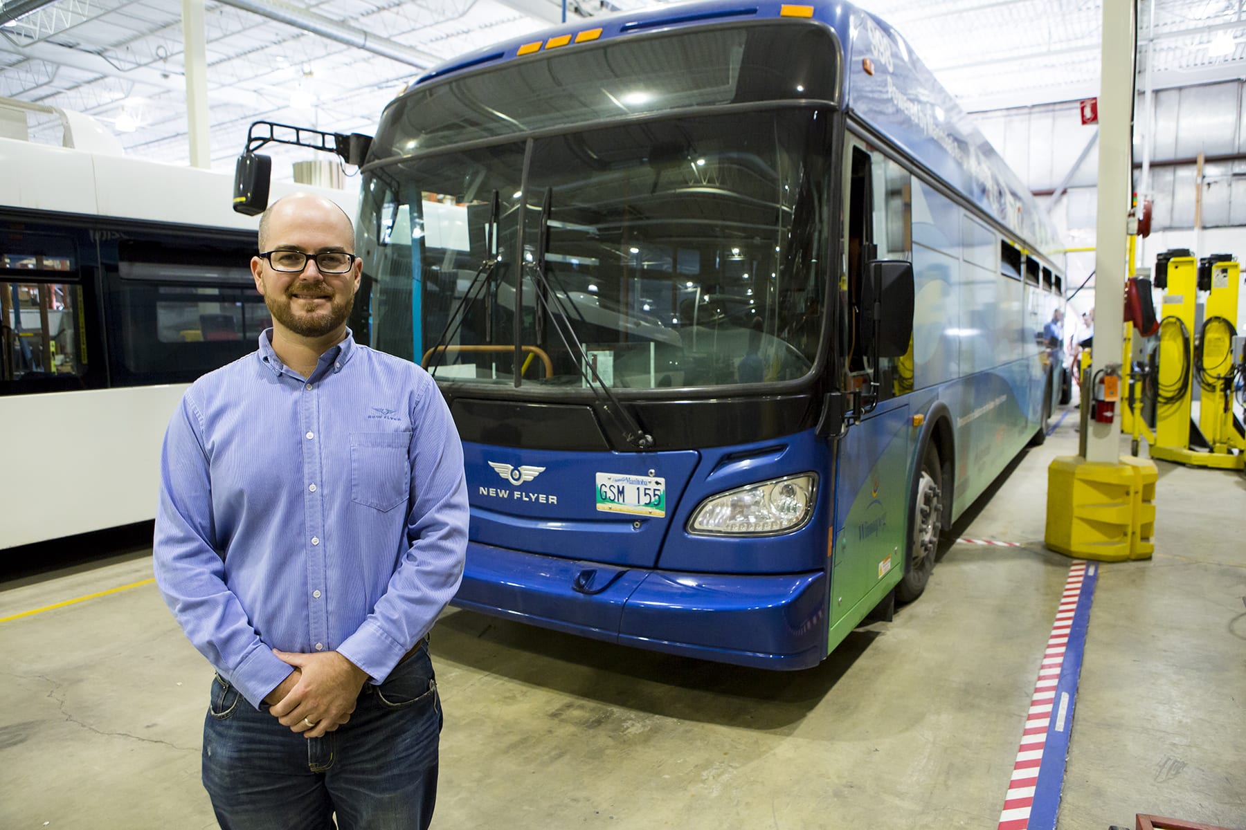 RRC grad leads the charge on battery-electric bus project : RRC ...