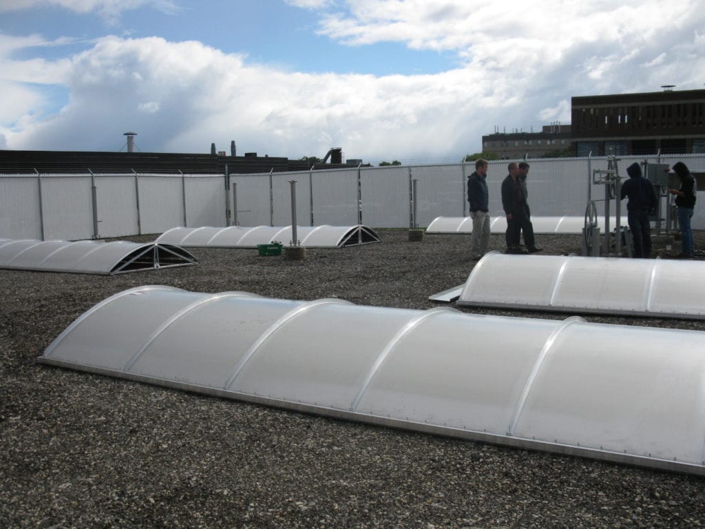 Installation of Solar Trough System Complete : RRC Polytech: Research ...