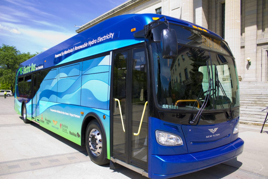 Manitoba's All-Electric Bus Prototype Unveiled : RRC Polytech: Research ...