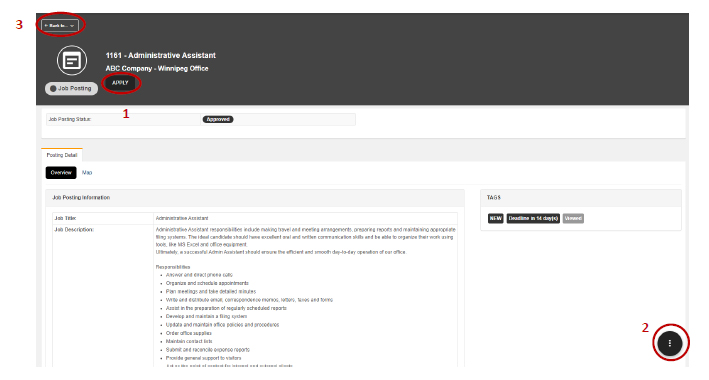 Student and Alumni Instructions : RRC Polytech: Career Services