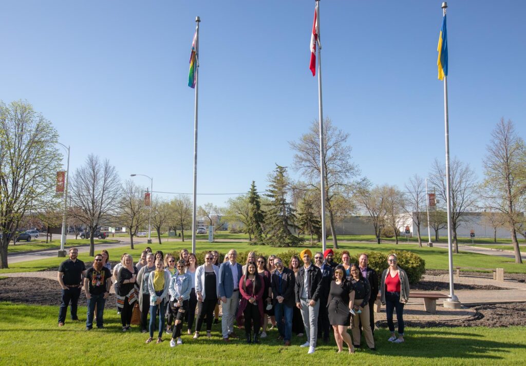 Raising the Progress Pride Flag : RRC Polytech: Equity, Diversity and ...