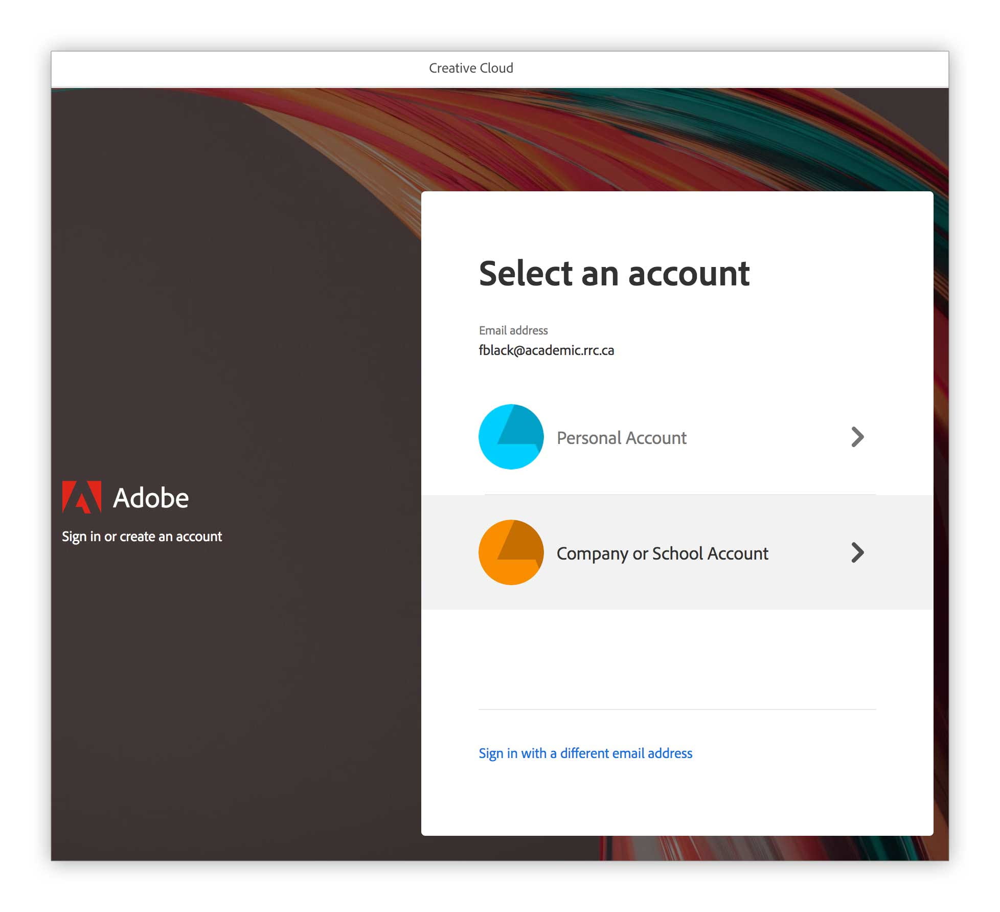 Adobe Creative Cloud Installation : RRC Polytech: Program Explorer