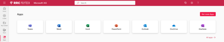 Microsoft Office 365 Installation : RRC Polytech: Program Explorer