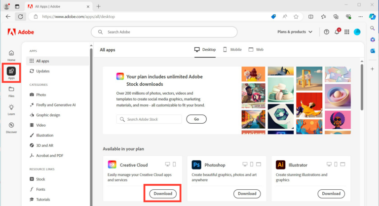 Adobe Creative Cloud Installation : RRC Polytech: Program Explorer
