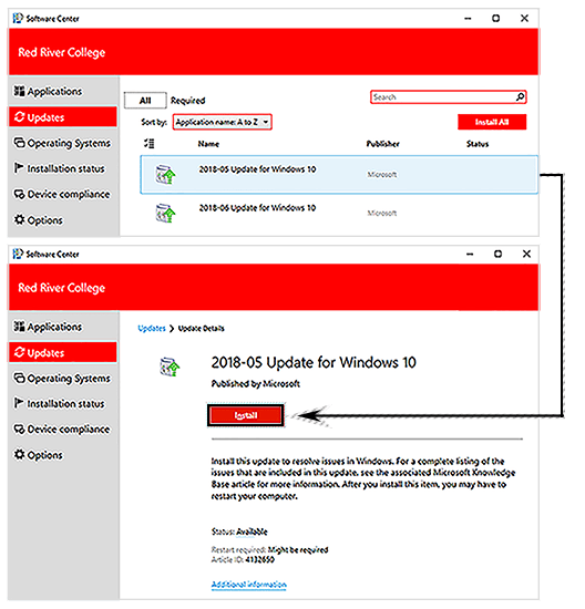 Software Center : Red River College: Information Technology Solutions