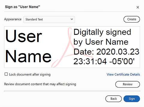 Insert an Adobe Digital ID signature on your documents : Red River ...