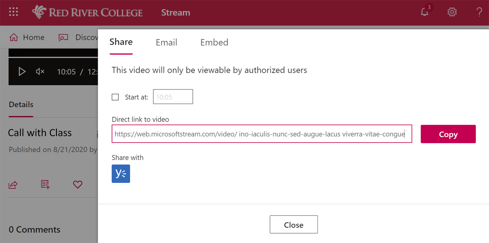 Recording in MS Teams : Red River College: Information Technology Solutions