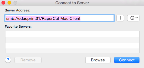 Install PaperCut on your Mac : Red River College Polytechnic ...