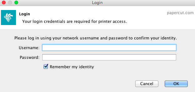 Install PaperCut on your Mac : RRC Polytech: Information Technology ...
