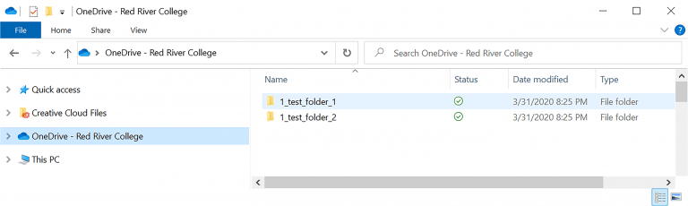 Store OneDrive files locally on your computer : RRC Polytech ...