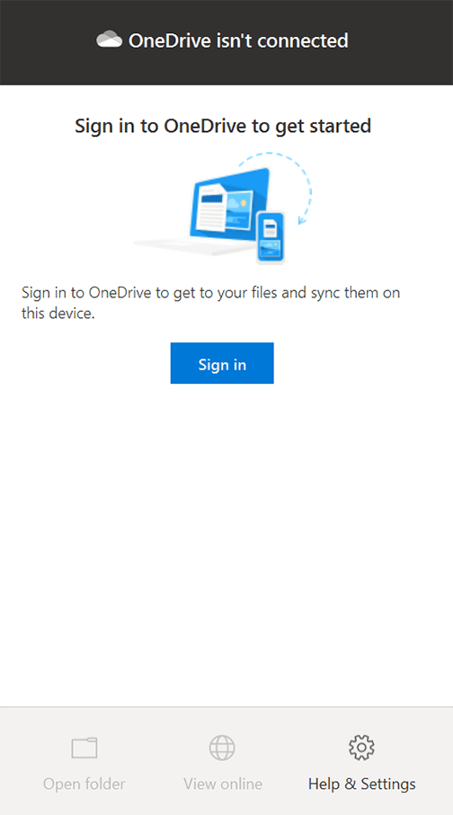Set up OneDrive in Windows 10 and 11 : Red River College Polytechnic ...