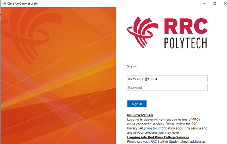 Set up VPN : RRC Polytech: Information Technology Solutions