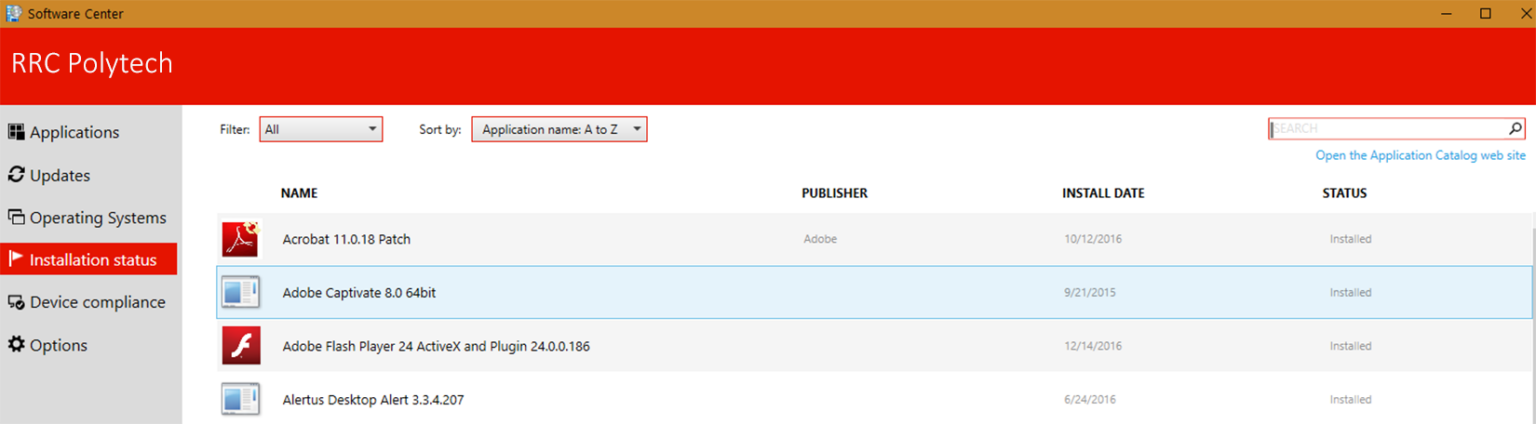 Software Center : RRC Polytech: Information Technology Solutions