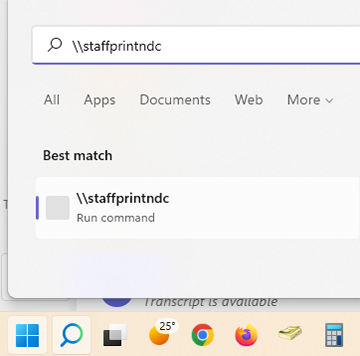Connect to a printer in Windows 10 and 11 : RRC Polytech: Information ...