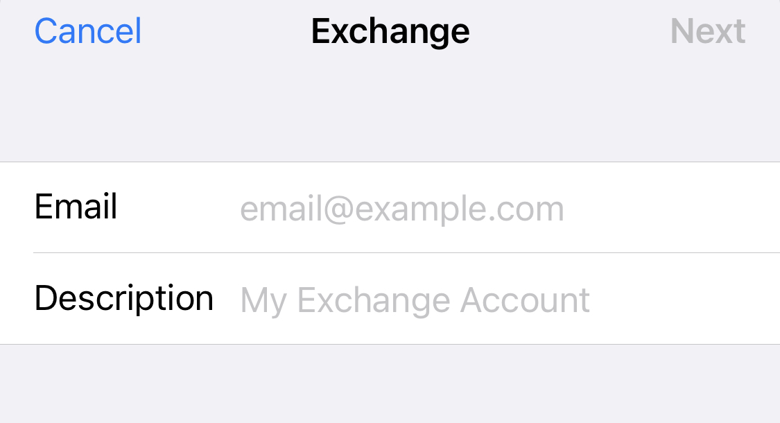 Connect to student email using Apple mail app : RRC Polytech ...