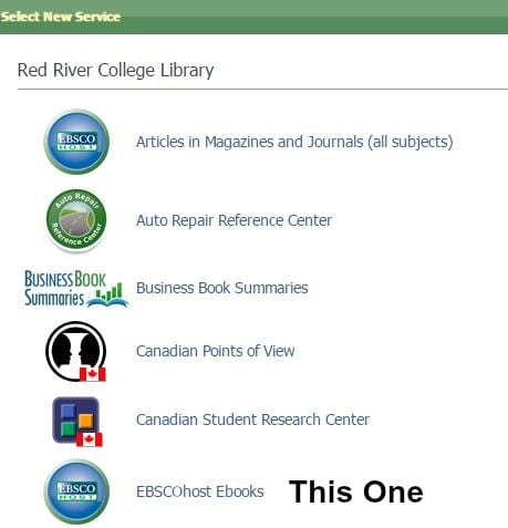 Expand Your EBSCO Knowledge: EBSCOhost Ebooks at Red River College ...