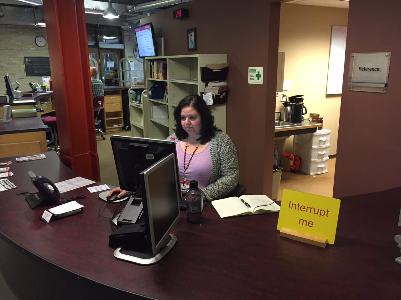 The Library Information Desk : RRC Polytech: Library and Academic Services