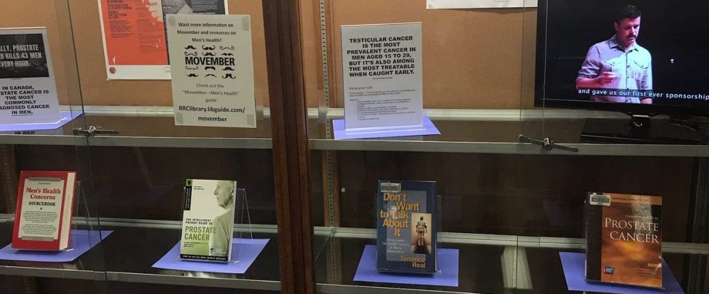 Movember is all about Men's Health : RRC Polytech: Library and Academic ...