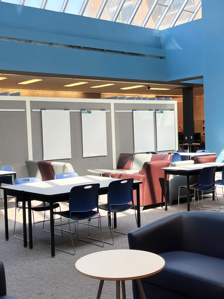 Welcome to our space: a virtual tour of the Notre Dame Campus Library ...