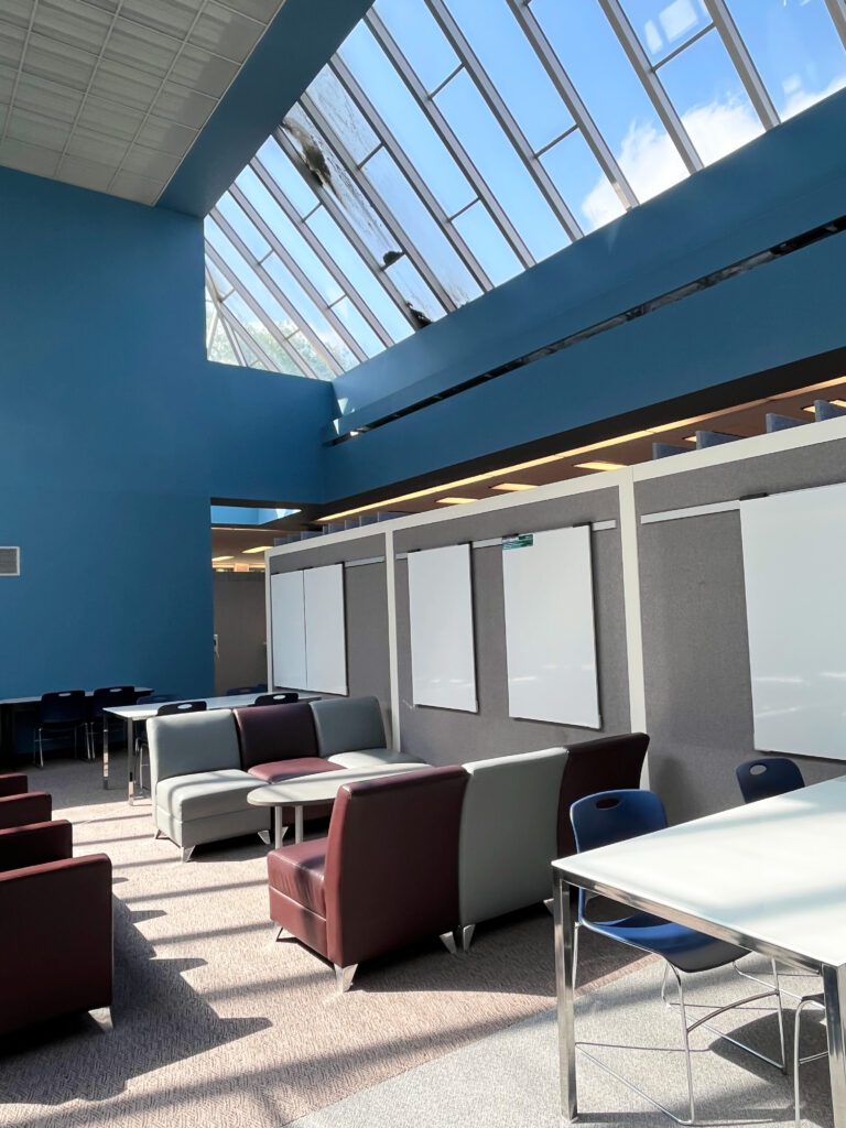 Welcome to our space: a virtual tour of the Notre Dame Campus Library ...