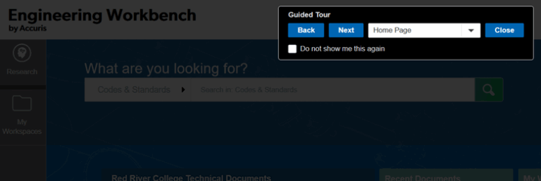 Know your resources – Accuris Engineering Workbench : RRC Polytech: Library and Academic Services