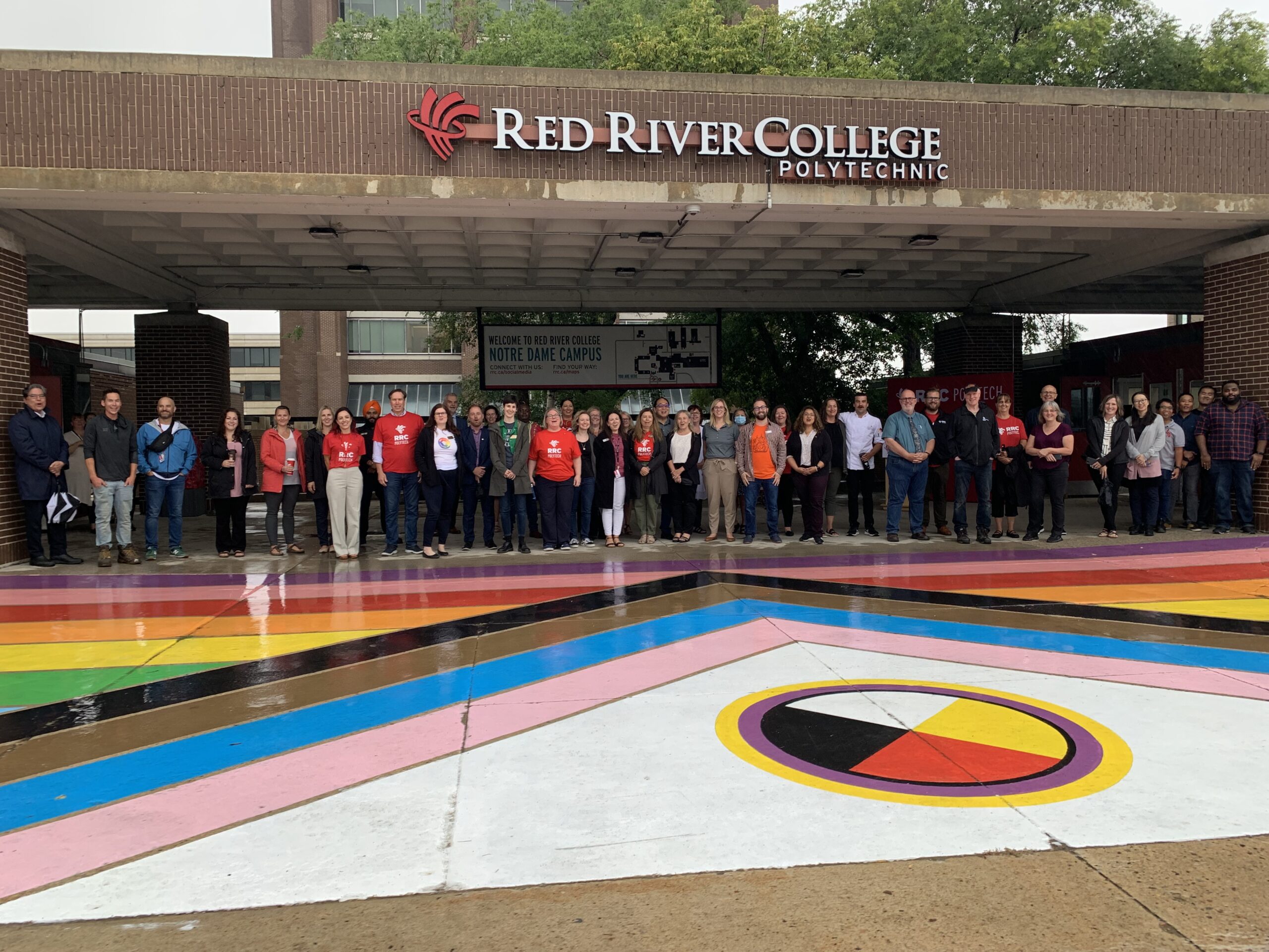 Rainbow Walkways and RRC Polytech’s Personalized Pride Design : RRC ...