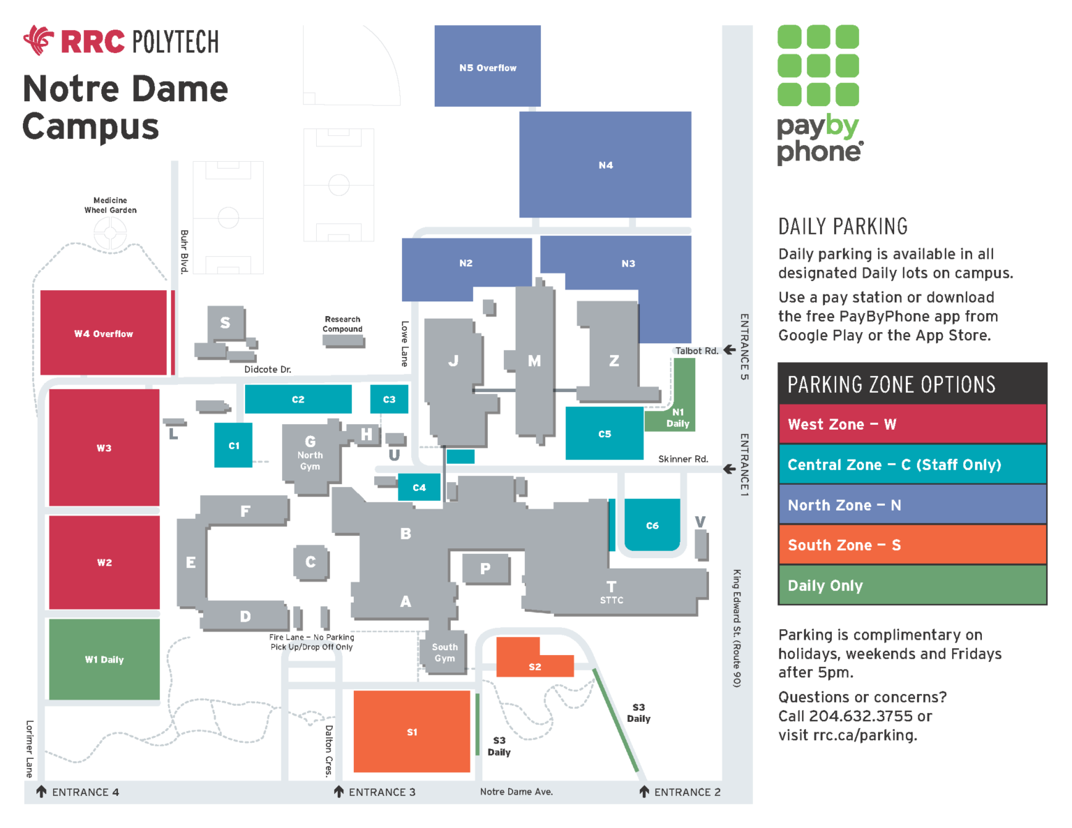Parking Updates at NDC for Fall 2023 : RRC Polytech: Communications and ...
