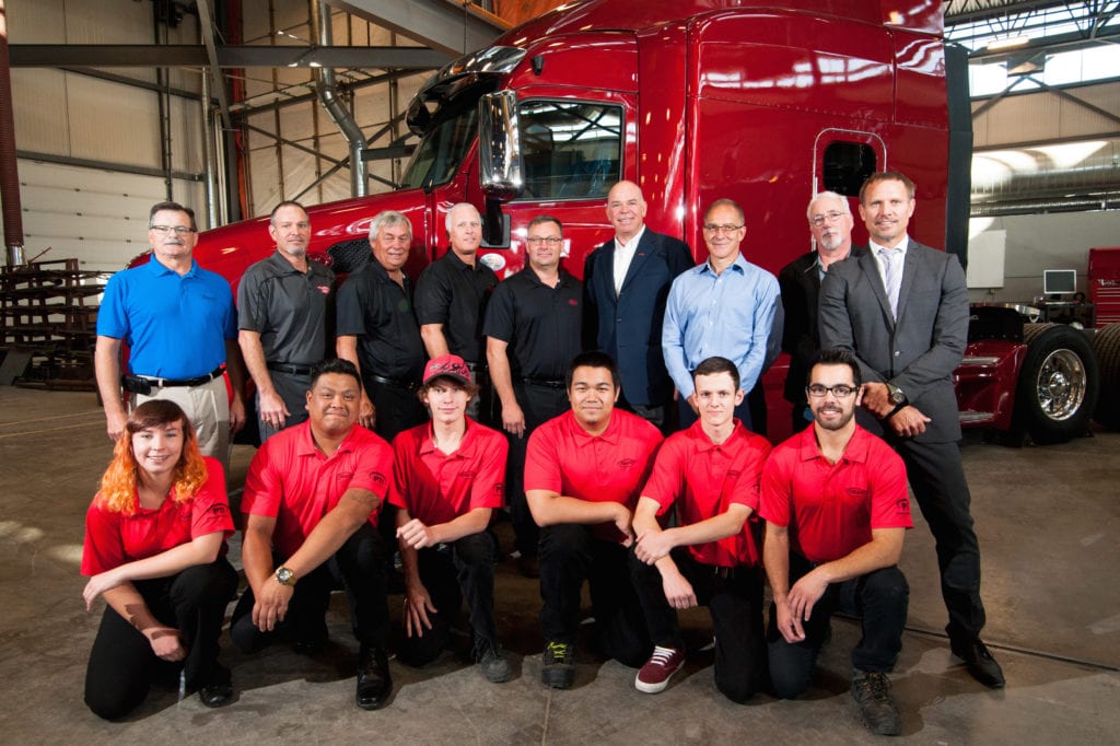 The truck starts here: Inaugural Peterbilt training program scores 100% ...