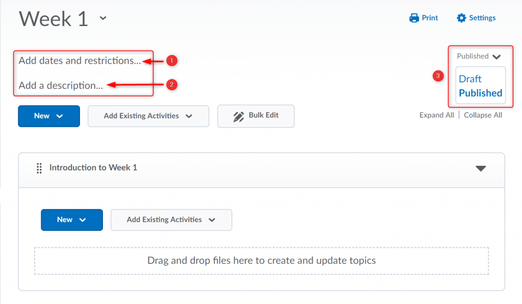 Creating and Deleting Modules : RRC Polytech: Learning Technologies