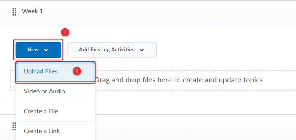 Uploading Content/Files into Modules : RRC Polytech: Learning Technologies