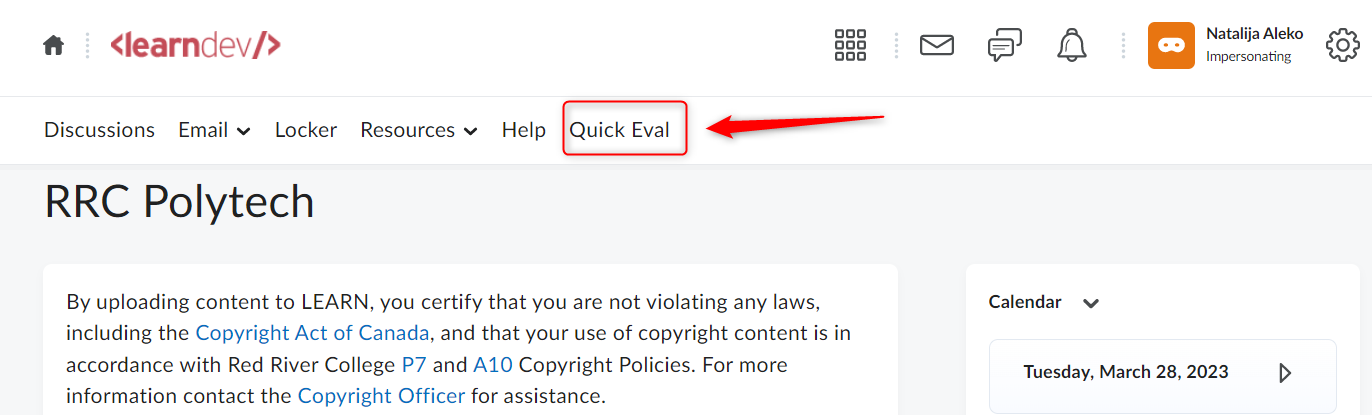 Quick Eval : RRC Polytech: Learning Technologies