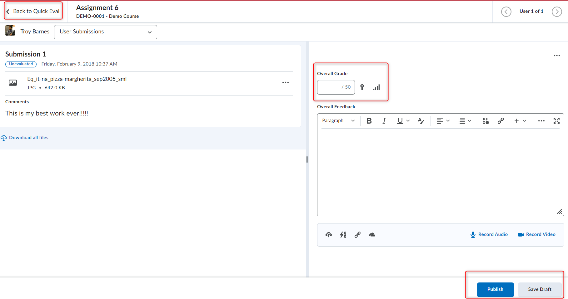 Quick Eval : RRC Polytech: Learning Technologies